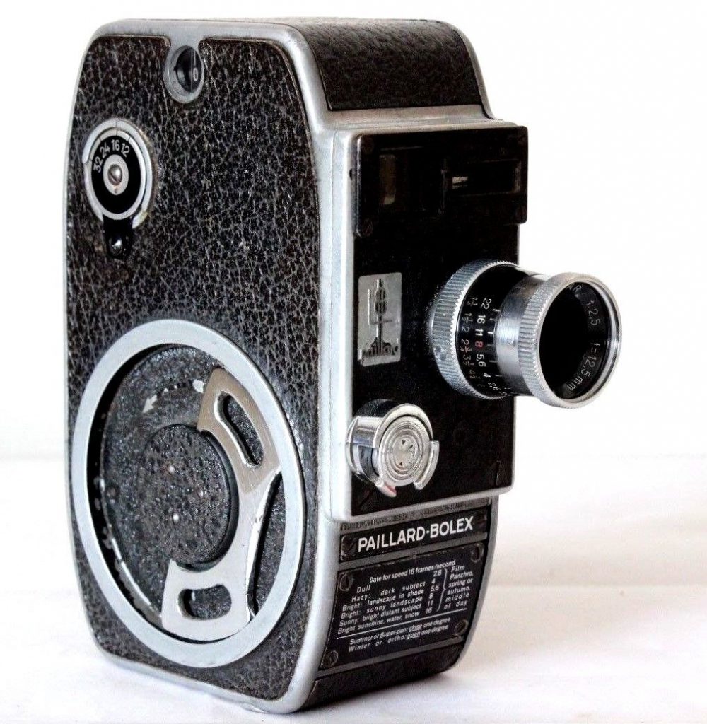 Paillard Bolex L8 Vintage 8mm Movie Film Camera With Kern Yvar f2.5 12 ...