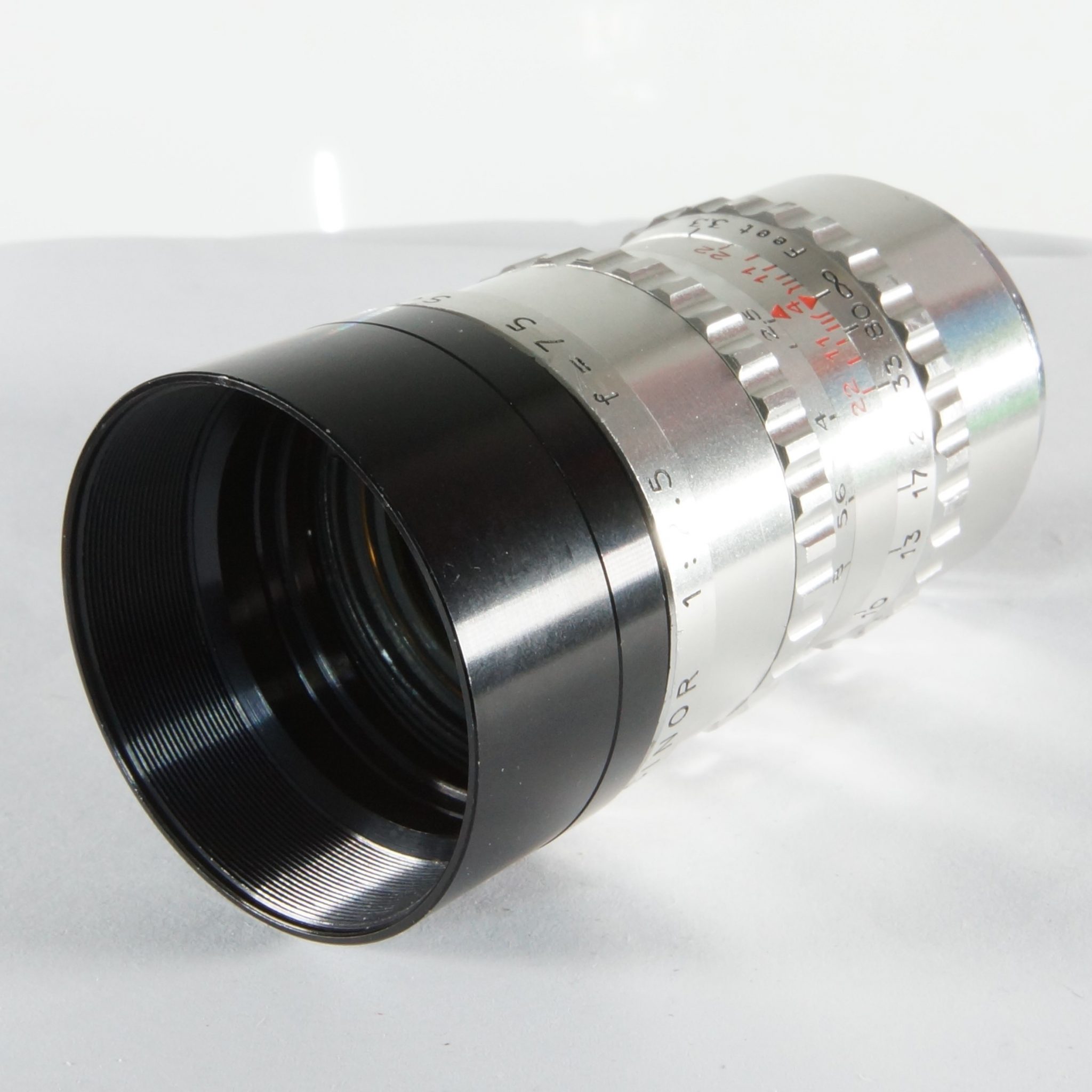 Som Berthiot 75mm Tele-Cinor C-Mount Lens For Paillard Bolex H16 Movie ...